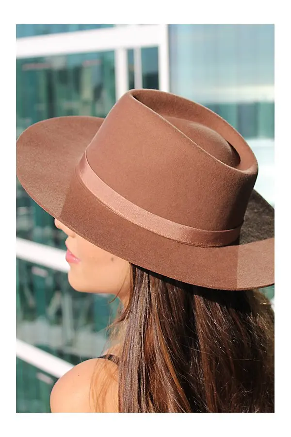 SAMBBOHO Blake Fedora Hat