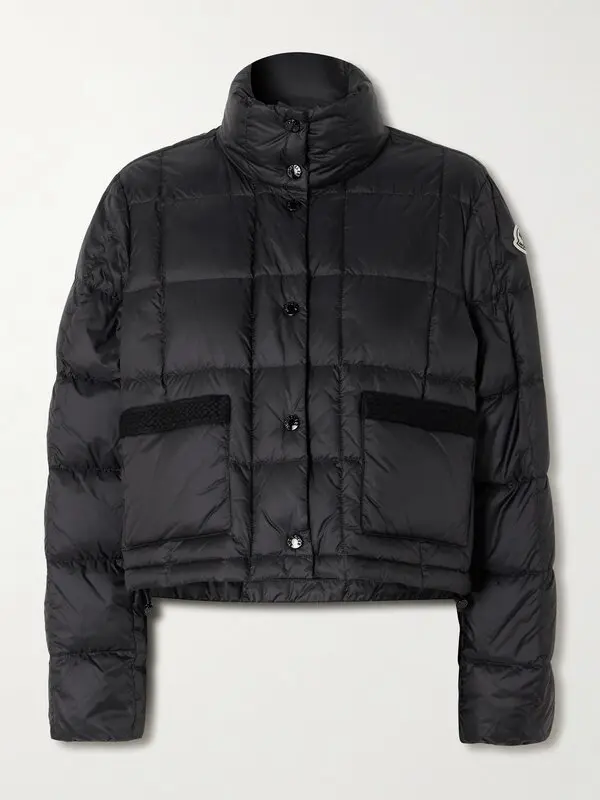 Moncler Jarcieu Quilted Shell Down Jacket - Black