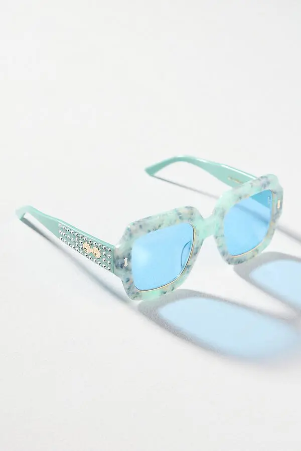 Transparent Bridgette Sunglasses In Sky - 54% Off | Editorialist display picture 1