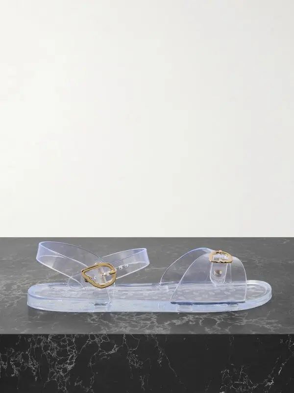 ANCIENT GREEK SANDALS Irini Recycled-pvc Slingback Sandals - Neutrals
