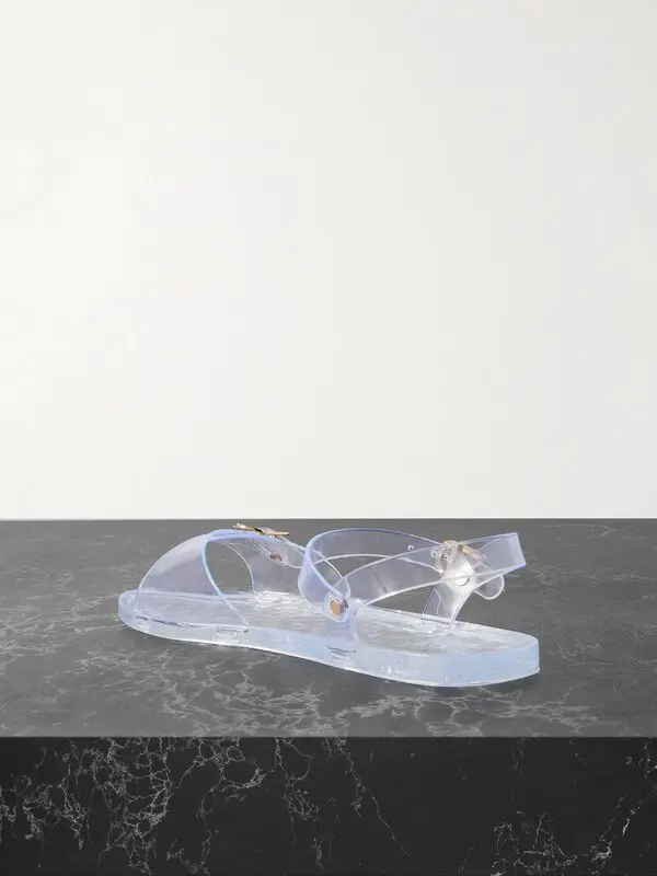 ANCIENT GREEK SANDALS Irini Recycled-pvc Slingback Sandals - Neutrals