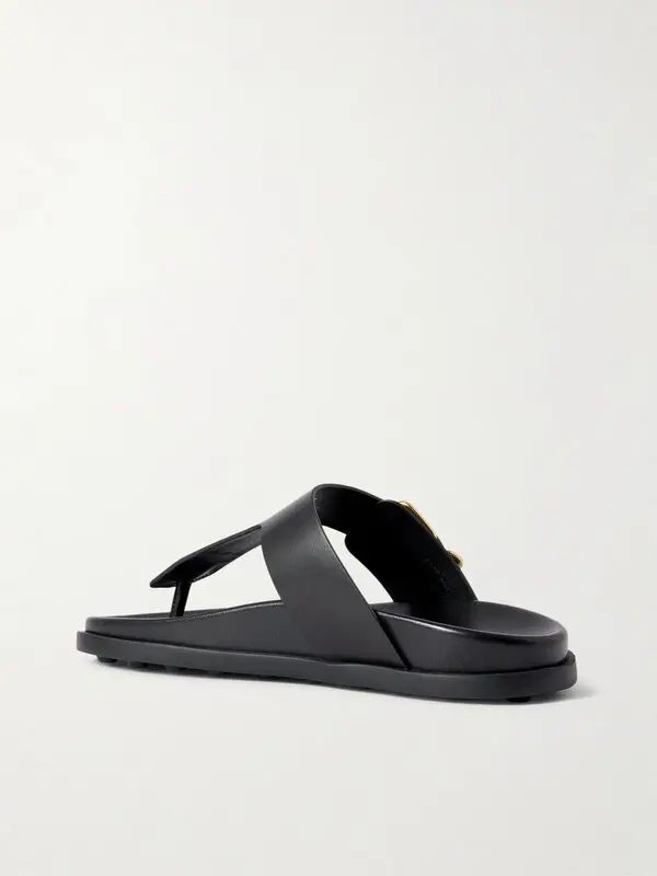 TOD'S Buckled Leather Sandals
