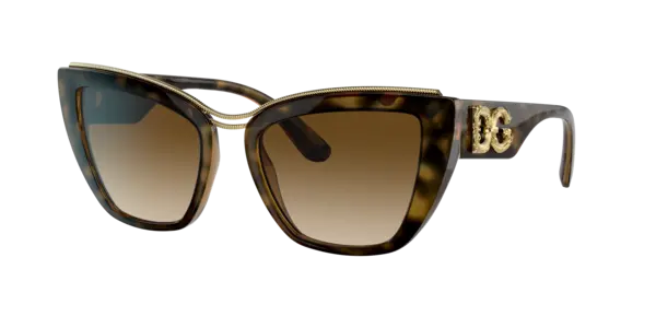 Dolce & Gabbana Cat Eye Sunglasses - Gradient Brown