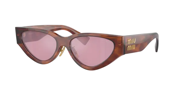 Miu Miu Mu 03zs Sunglasses - Bordeaux