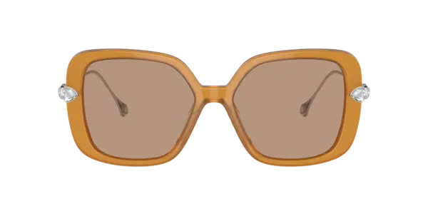 SWAROVSKI Full Rim Sunglasses - Light Brown