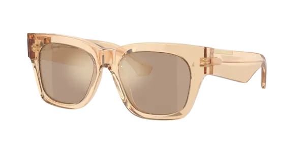 Burberry Sunglasses - Light Brown Mirror Flash Gold