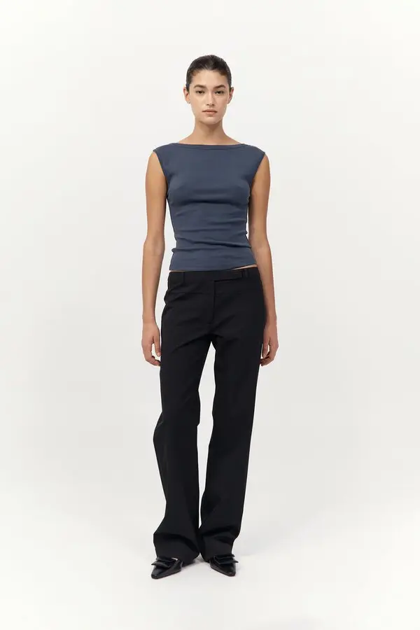 ST AGNI 90s Splice Panelled Trousers