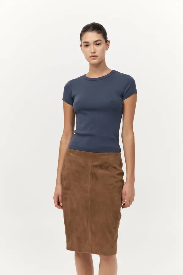 ST. AGNI Organic Cotton Baby Tee - Storm