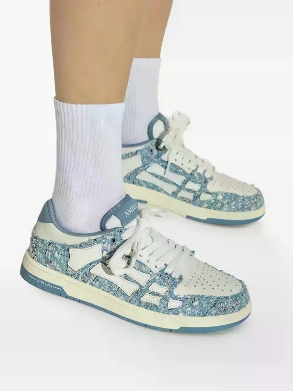 Amiri Skel Low Top Sneakers - Blue