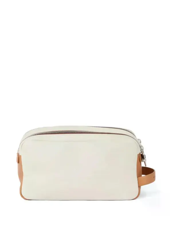 Brunello Cucinelli Leather Pouch - Neutrals