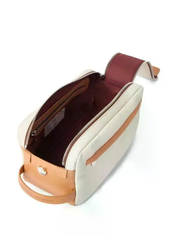 Brunello Cucinelli Leather Pouch - Neutrals