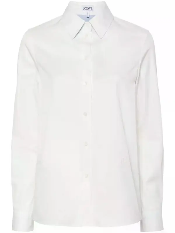 Loewe Anagram-motif Cotton Shirt
