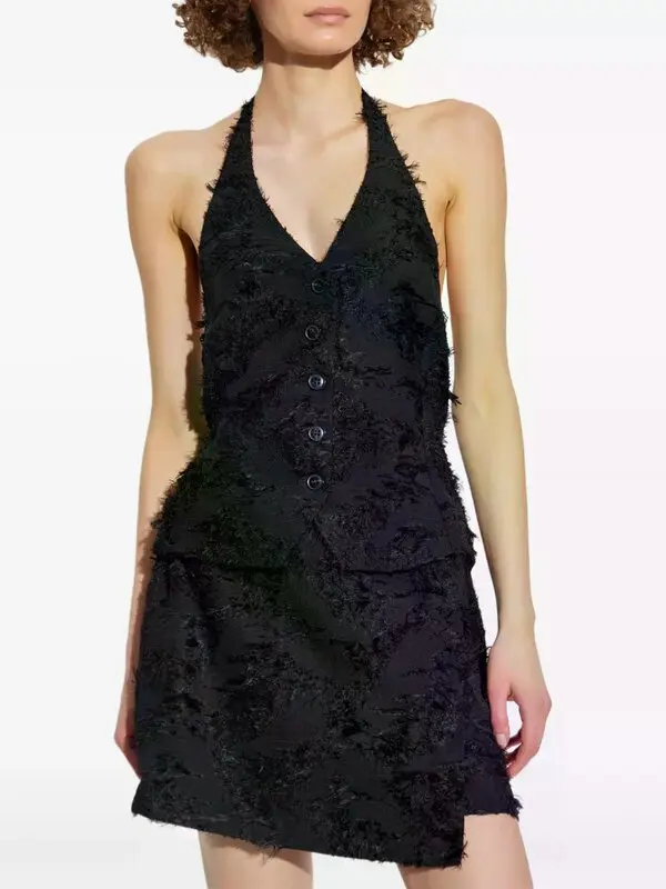 SAMSOE SAMSOE Salazio Feathered Halterneck Top