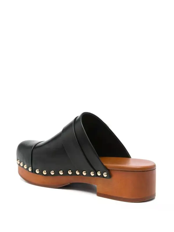 Chloé 40mm Jeanette Mules - Black