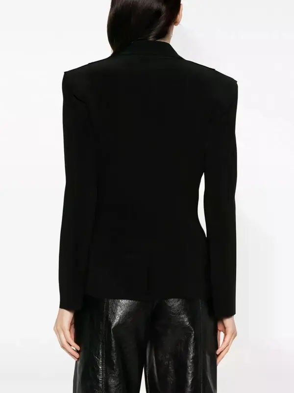 Norma Kamali Single-breasted Tailored Blazer