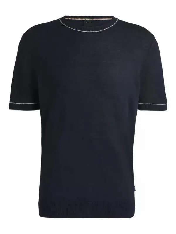 BOSS Knitted Short-sleeve T-shir