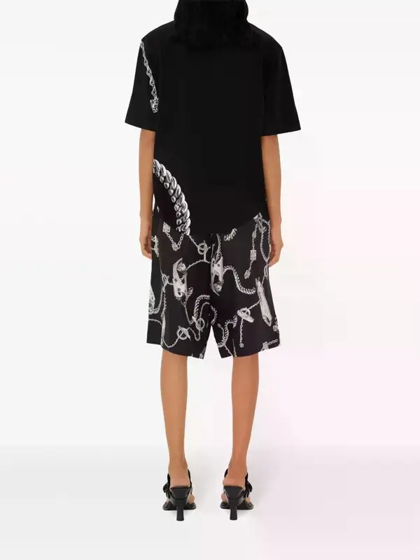 Burberry Shield Hardware Cotton T-shirt