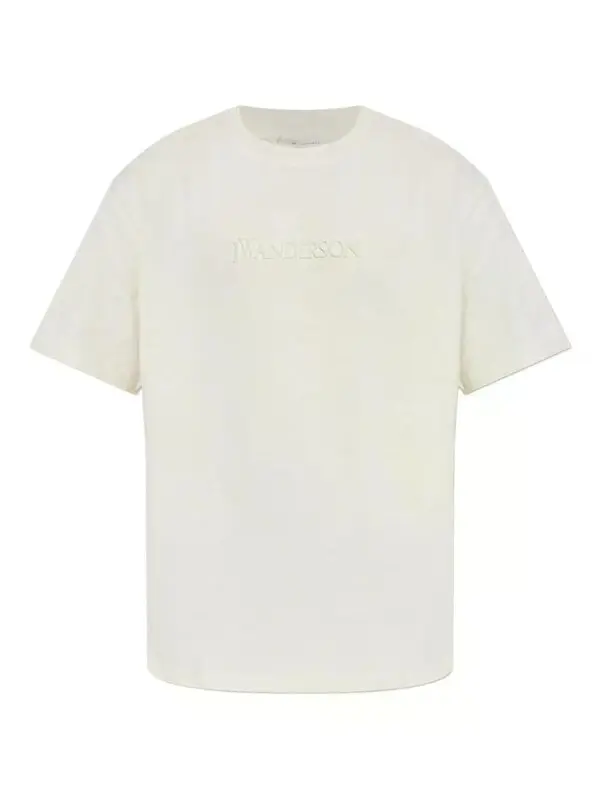 JW Anderson Flocked-logo T-shirt