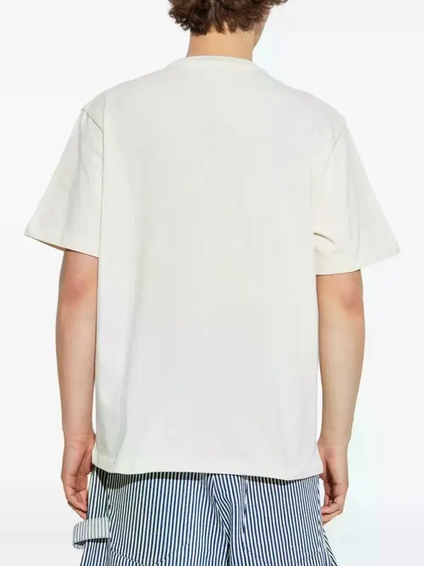 JW Anderson Flocked-logo T-shirt