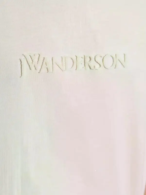 JW Anderson Flocked-logo T-shirt