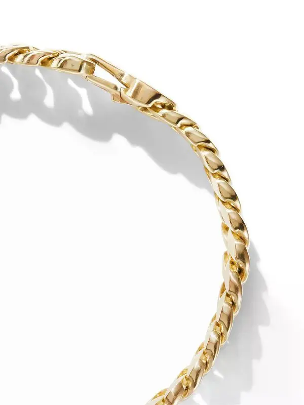 David Yurman 18kt Yellow Curb Chain Bracelet