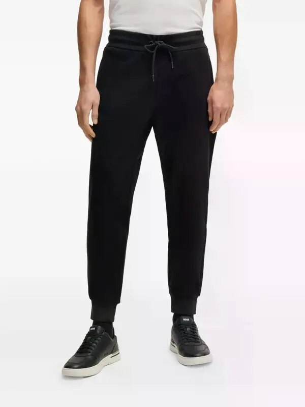 BOSS Logo-engraved Track Pants - Black