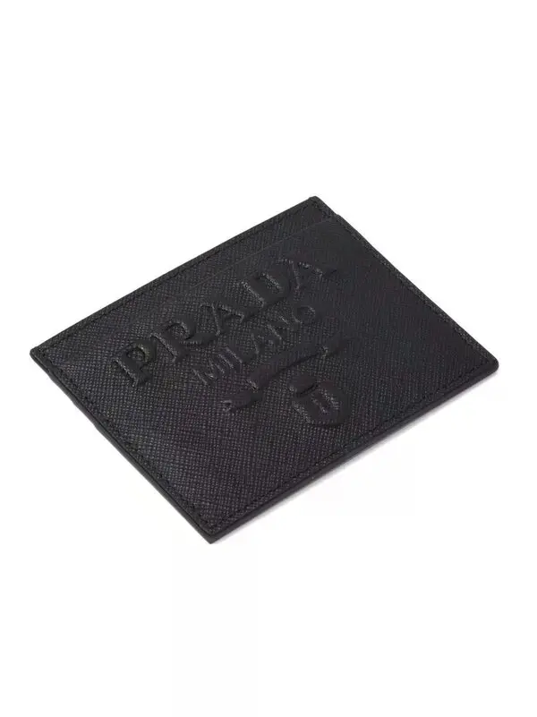 Prada Embossed-logo Cardholder