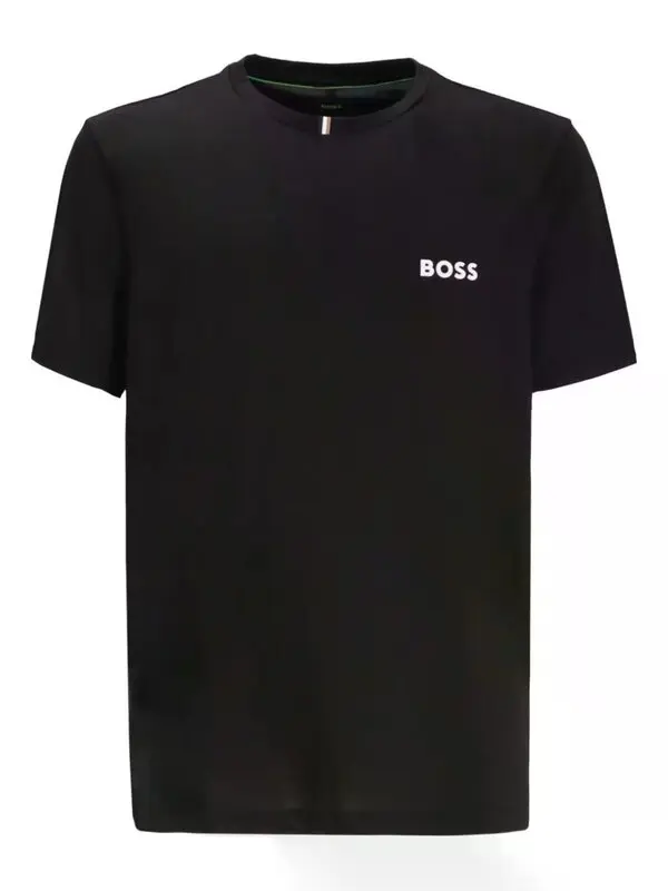 BOSS Logo-print T-shirt - Black