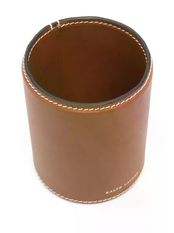 Ralph Lauren Breannan Leather Pencil Cup