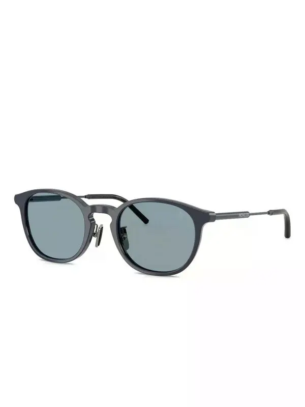 Moncler Round-frame Sunglasses - Blue