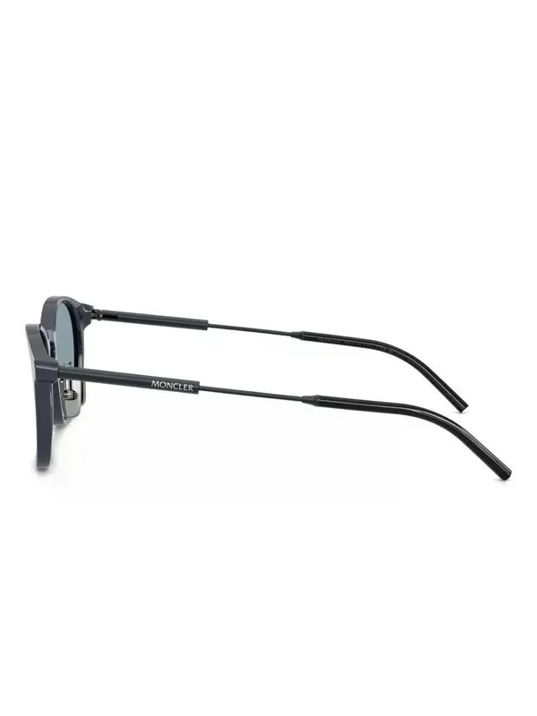 Moncler Round-frame Sunglasses - Blue