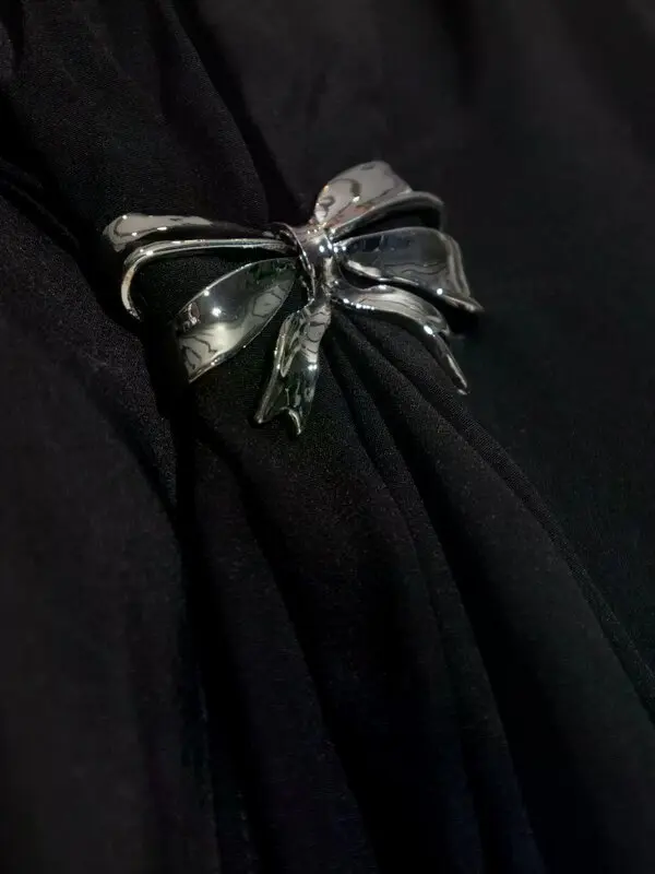 Max Mara Tie-front Silk Blouse