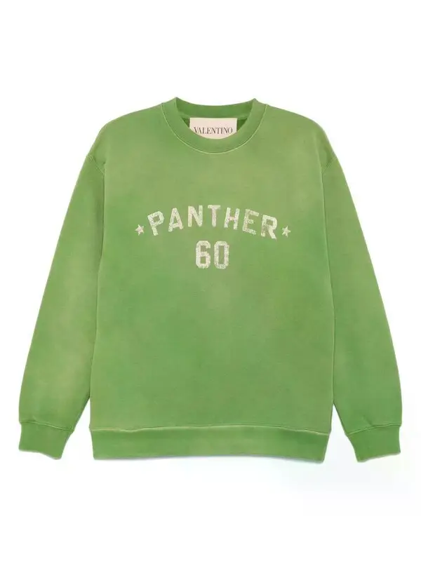 Valentino Garavani Cotton Sweatshirt With Graphic Print