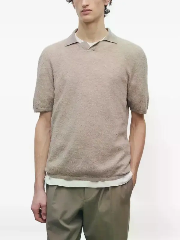 THE ROW Isao Polo Shirt - Neutrals