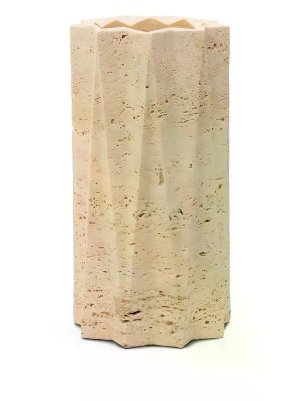 EDITIONS MILANO Fold Stone Vase - Neutrals