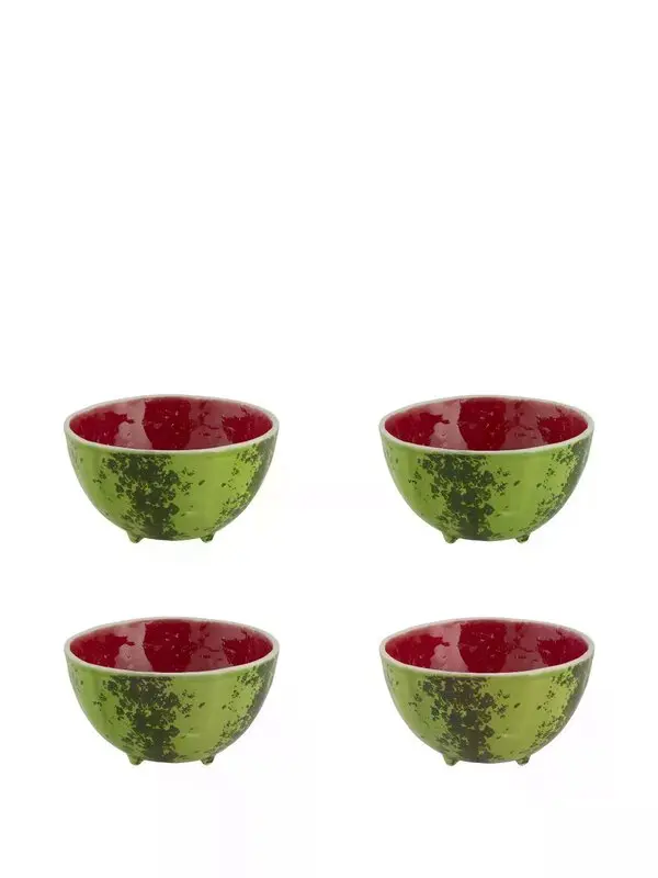 BORDALLO PINHEIRO Watermelon Bowl Set - Green