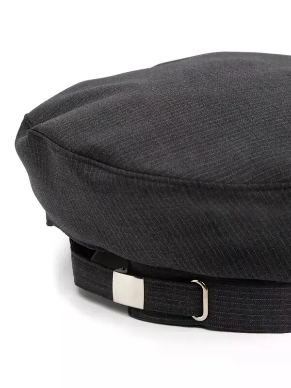 KIMHEKIM Striped Beret Hat