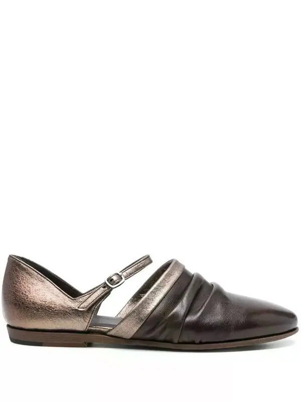 PANTANETTI Metallic Sandals - Black