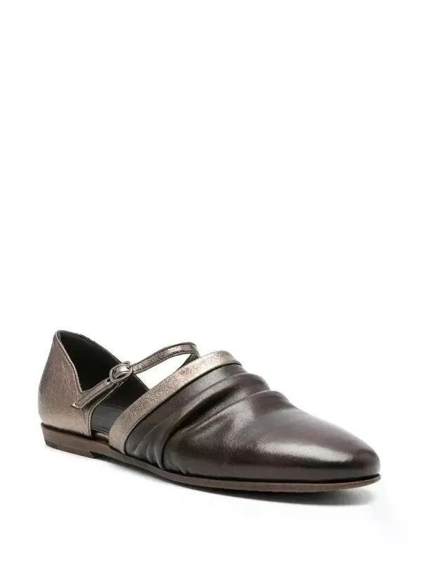 PANTANETTI Metallic Sandals - Black