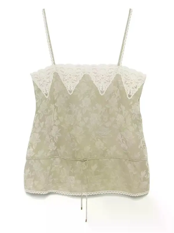 Chloé Floral-jacquard Top