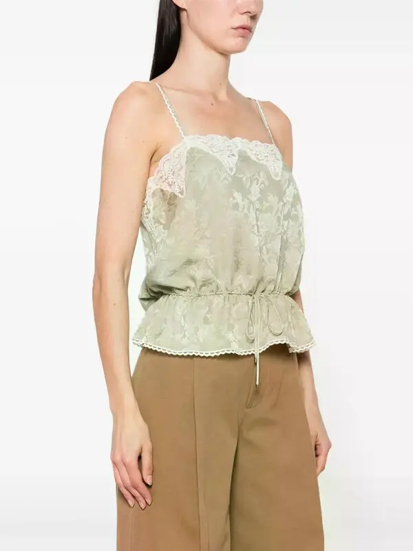 Chloé Floral-jacquard Top
