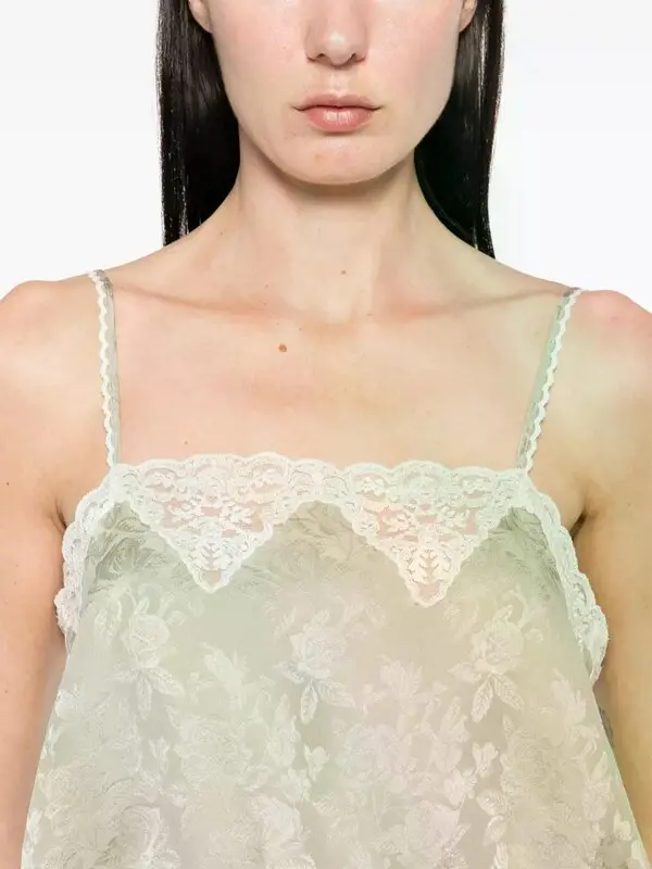Chloé Floral-jacquard Top