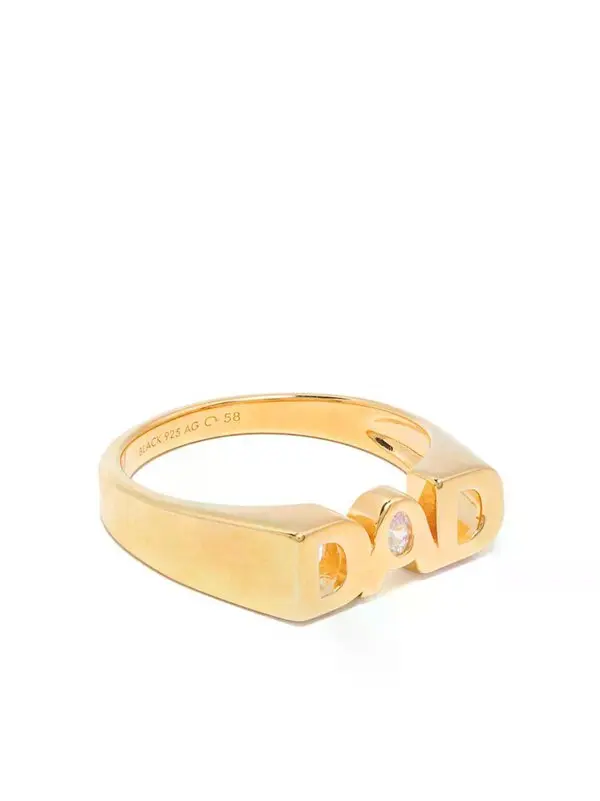 MARIA BLACK Dad Royal Ring - Gold