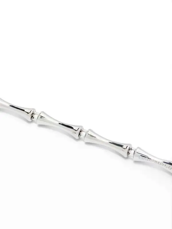 Eddie Borgo Bambu Link Necklace - Silver