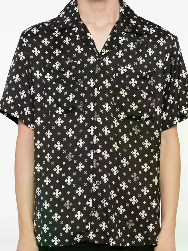 Rhude Bandana-print Rayon Shirt