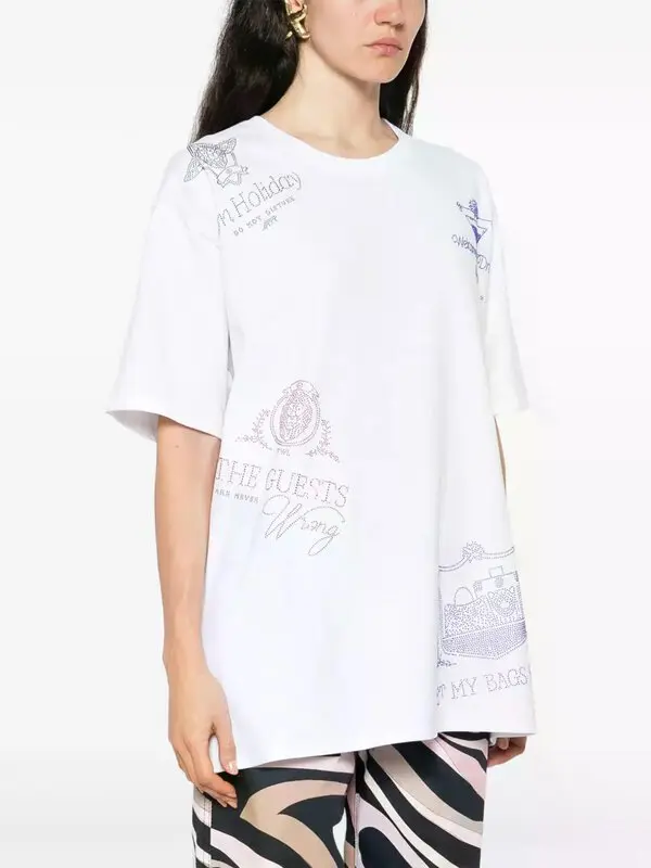 Camilla Cotton T-shirt - White
