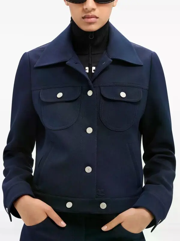 COURREGES Trucker Twill Jacket