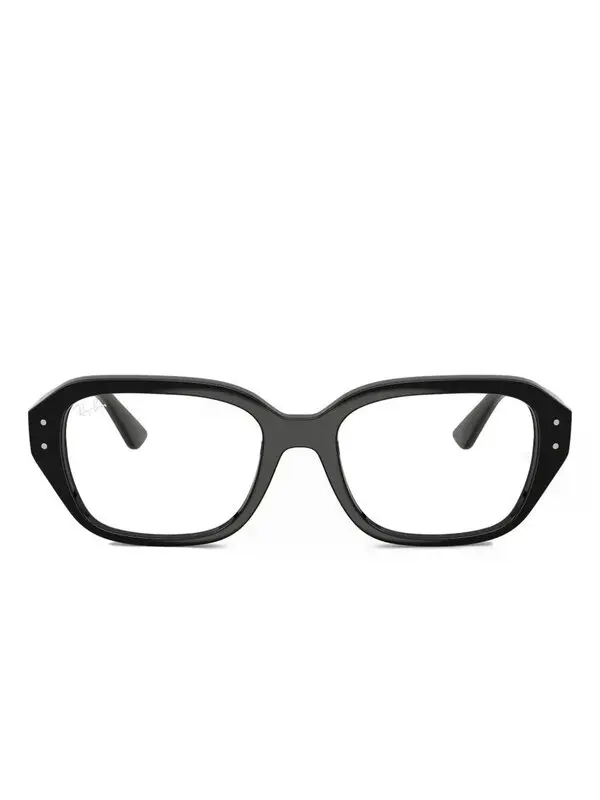 Ray-ban Oversized Square-frame Glasses - Black