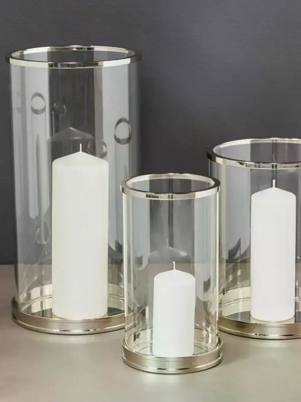 Ralph Lauren Mini Modern Hurricane Candle Holder