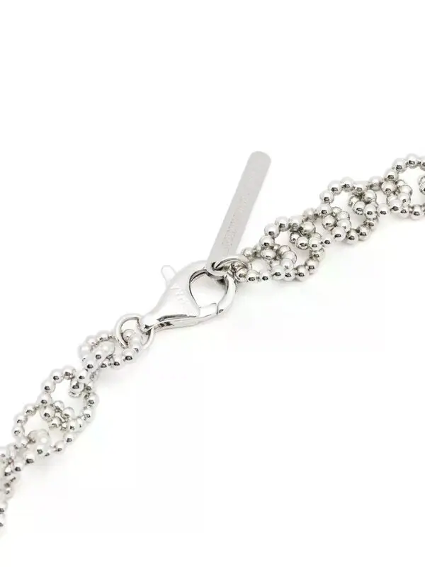 Shushu/Tong X Yvmin Bow Necklace In Pink - 20% Off | Editorialist